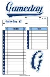 Custom Lineup Cards – DugoutBoards